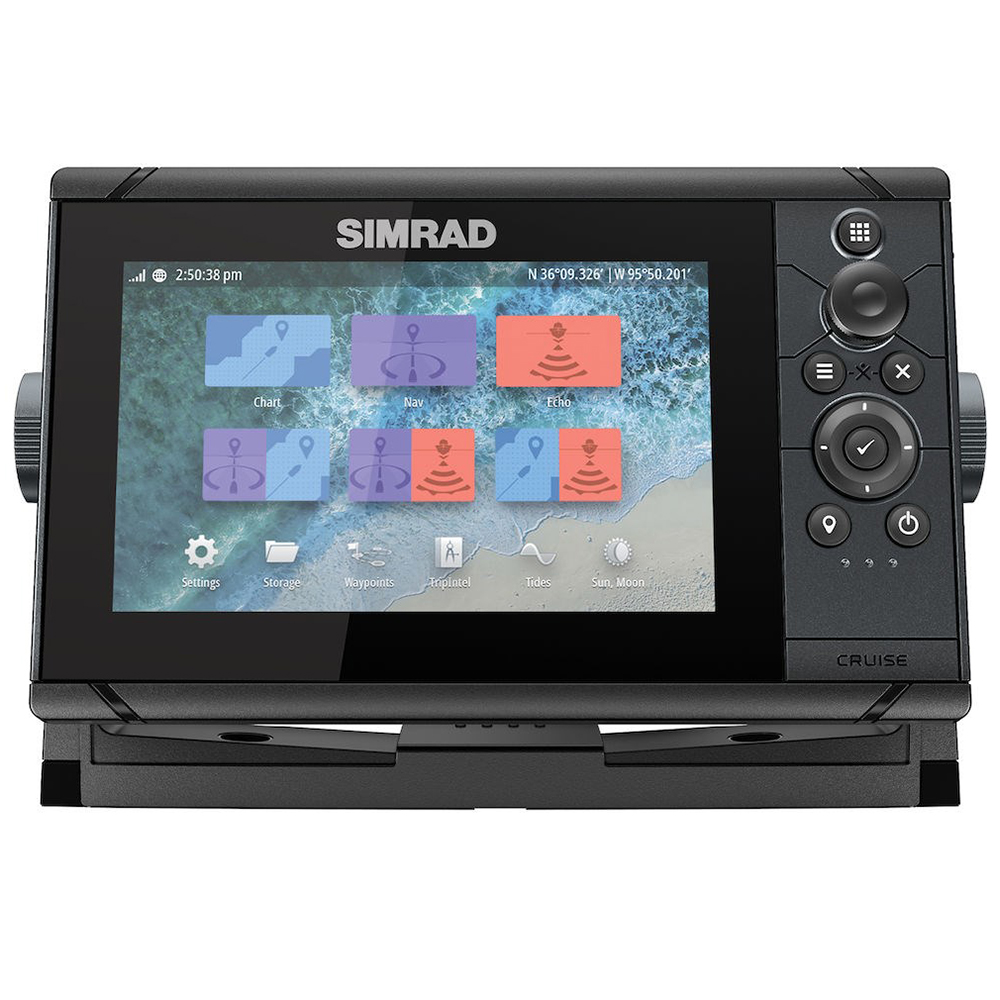 Simrad Cruise 7 with US Coastal map and 83/200 Transducer | MRAD
