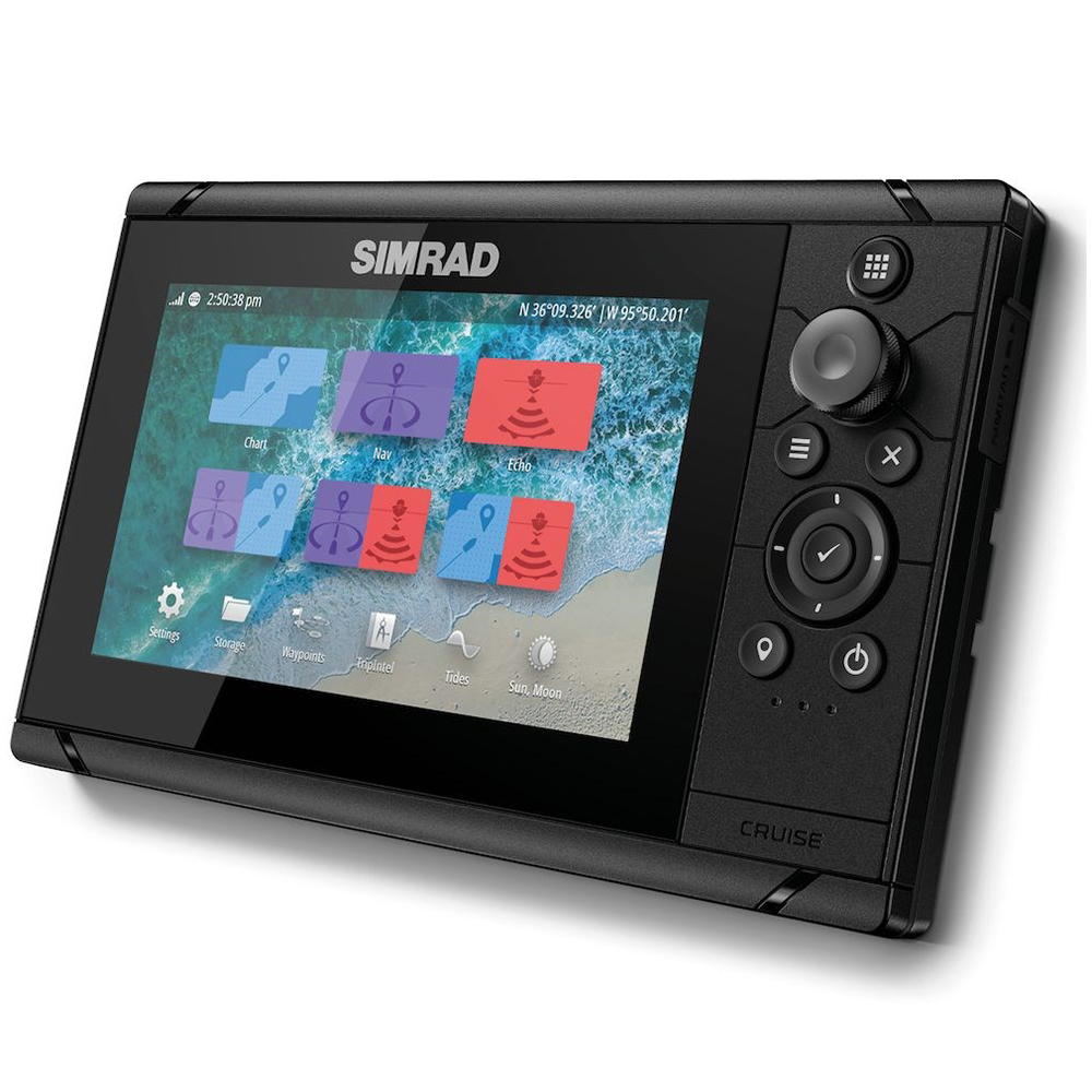 Simrad Cruise 7 with US Coastal map and 83/200 Transducer | MRAD